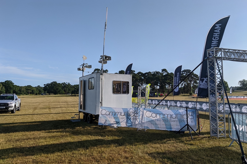 Commentary Box Hire - Commentary Unit Hire for Events